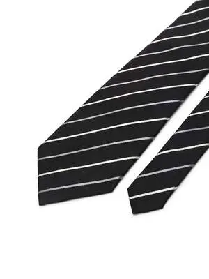 Saint Laurent Silk Cravat - Black