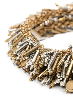 Dries Van Noten Beaded Scarf Necklace