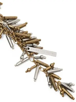 Dries Van Noten Beaded Scarf Necklace
