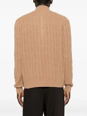 Etro Roma Cashmere Quarter-zip Jumper - Multicolor