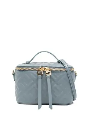 Fendi FENDI Nappa Leather Bag With FF Motif Blue