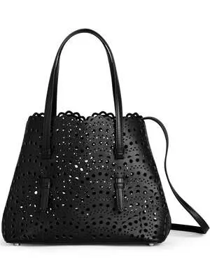 Alaïa Mina 25 Tote Bag - Black