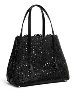 Alaïa Mina 25 Tote Bag - Black