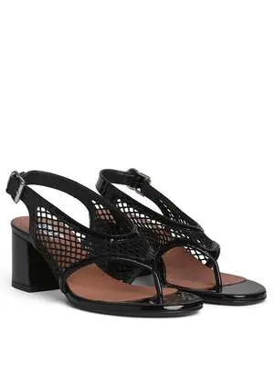 Alaïa Fishnet Sandal 55