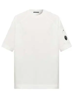 C.P. COMPANY Lens Short Sleeve T-shirt - White