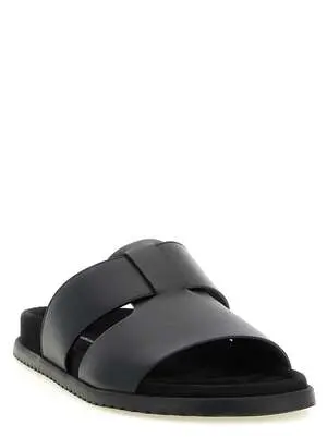 Dolce & Gabbana Calf Leather 'dg Casual' Sandals