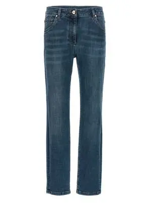 Brunello Cucinelli Monile' Jeans - Blue