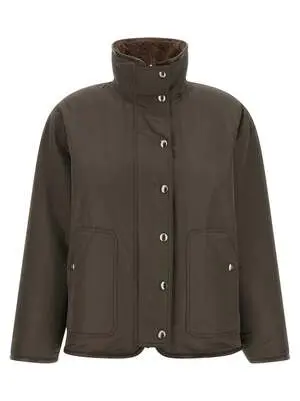 Brunello Cucinelli Reversible Shearling And Leather Jacket