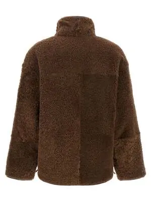 Brunello Cucinelli Reversible Shearling And Leather Jacket