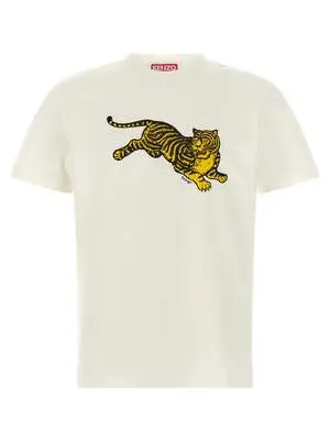 Kenzo Jumping Tiger' T-shirt - White