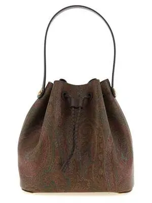 Etro Arnica' Small Bucket Bag - Brown