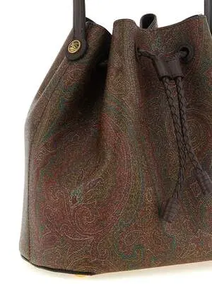 Etro Arnica Small Bucket Bag - Brown