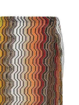 Missoni Greek Zig Pattern Raschel Skirt