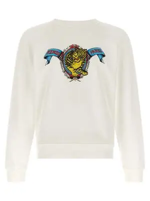 Kenzo Jumping Tiger Crewneck Sweatshirt - White