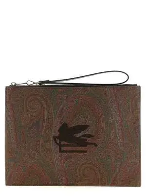 Etro Essential Arnica' Clutch - Brown