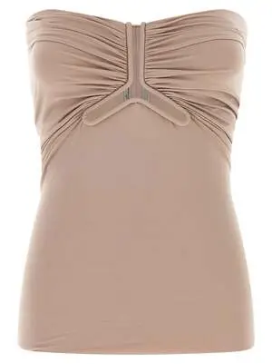 Rick Owens Alannah Bustier Top - Pink