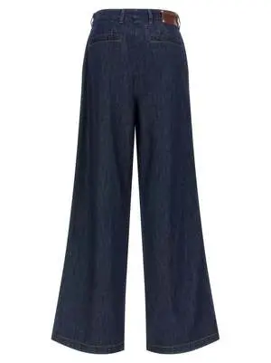 Dries Van Noten Penn Den Wide Leg Jeans