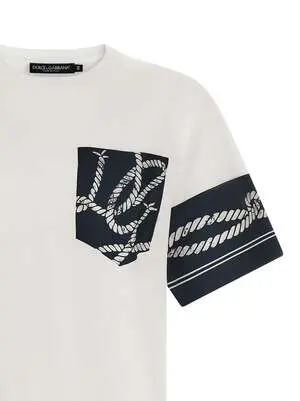 Dolce & Gabbana Marina' T-shirt - Blue