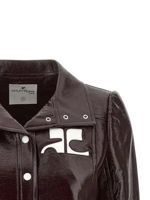 COURREGES Courrèges Reedition Vinyl Jacket - Multicolor