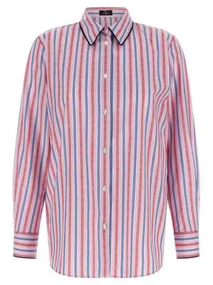 Etro Fil Coupé Striped Shirt - Multicolor