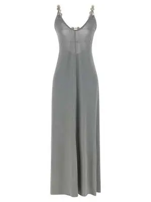 ERES Sculpturale Maxi Dress - Silver