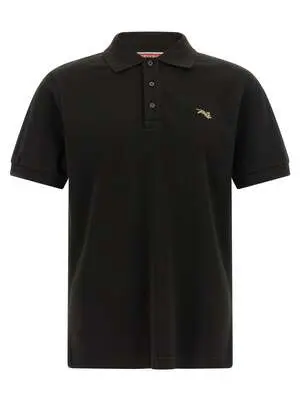 Kenzo Happy Tiger' Polo Shirt - Black