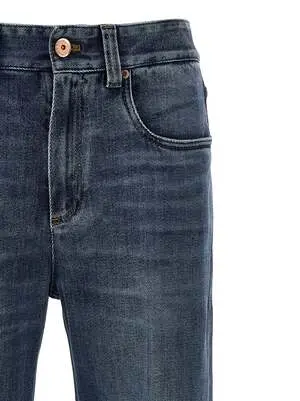 Brunello Cucinelli Cotton Denim Jeans - Blue