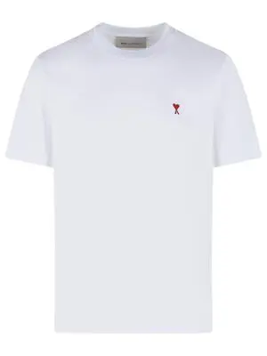 AMI Paris Cotton T-shirt - White