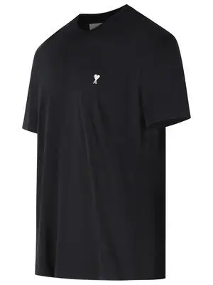 AMI Paris Cotton T-shirt - Black