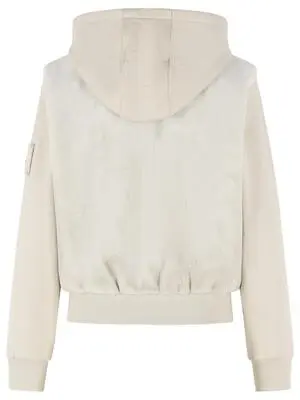 Moose Knuckles Ivory Cotton Sweatshirt - Cream