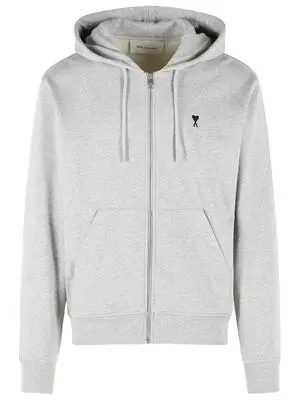 AMI Paris Cotton Sweatshirt - Gray