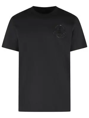 Moncler Cotton T-shirt - Black
