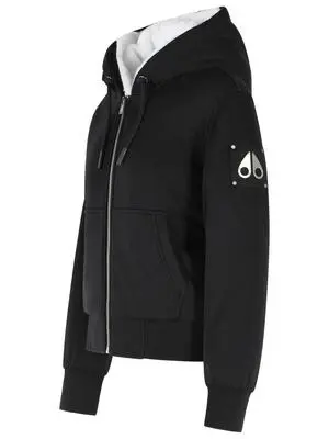 Moose Knuckles Cotton Blend Sweatshirt With Removable Bunny Insert
