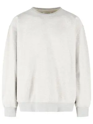 MAISON MARGIELA Ecru Cotton Sweatshirt - Gray