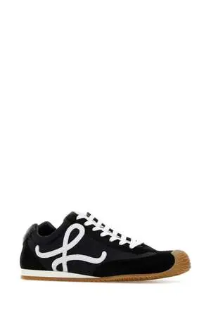 Loewe Canvas And Suede Ballet Runner 2.0 Sneakers