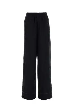 A.p.c. Wide-leg Viscose Blend Pants - Blue
