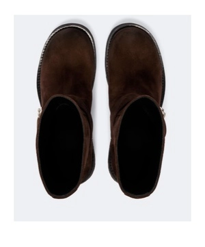 Balenciaga Venom Suede Biker Boots