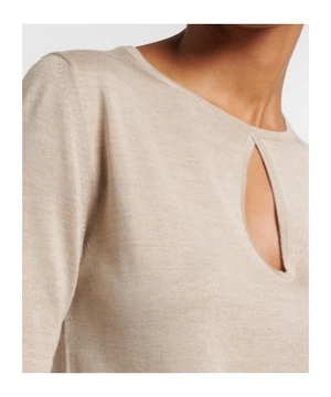Max Mara Valido Silk And Cashmere Top