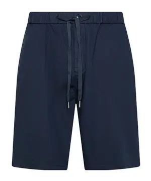 SUN 68 Drawstring Waist Shorts - Navy Blue