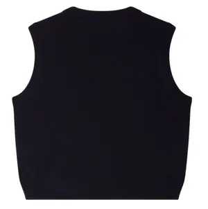 Bonpoint Argyle Cherry-intarsia Sweater Vest