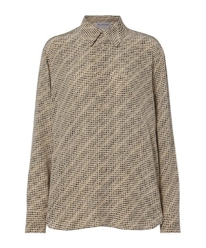 Balenciaga Printed Shirt - Beige