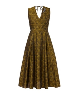 Max Mara Lauren Midi Dress - Brown