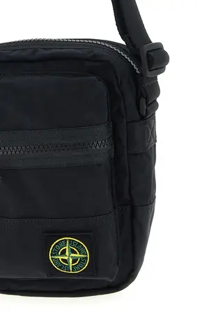 Stone Island Logo Badge Crossbody Bag