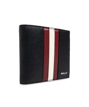 Bally Band Logo Detailed Wallet