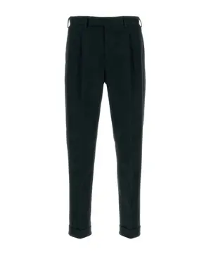 PT TORINO Rebel Pleated Pants - Black
