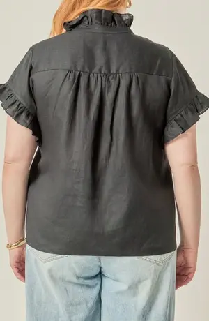 English Factory Ruffle Shirt