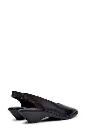 Camper Anita Slingback Pointed Toe Flat - Black