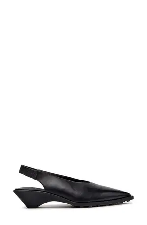 Camper Anita Slingback Pointed Toe Flat - Black