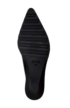 Camper Anita Slingback Pointed Toe Flat - Black