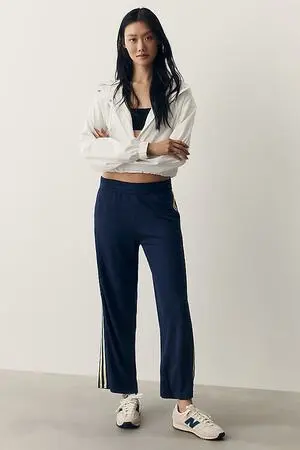 Daily Practice Sport Stripe Track Pants - Navy